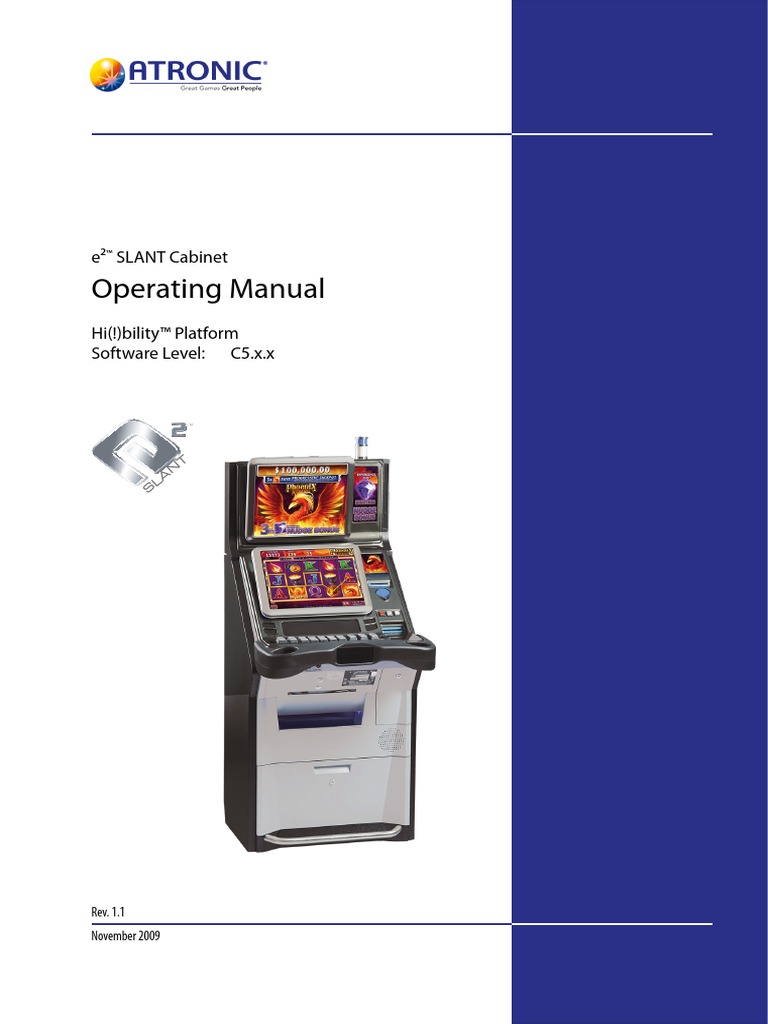 Manual e SLANT - Operating (C5.x.x) 1.1-1 | PDF