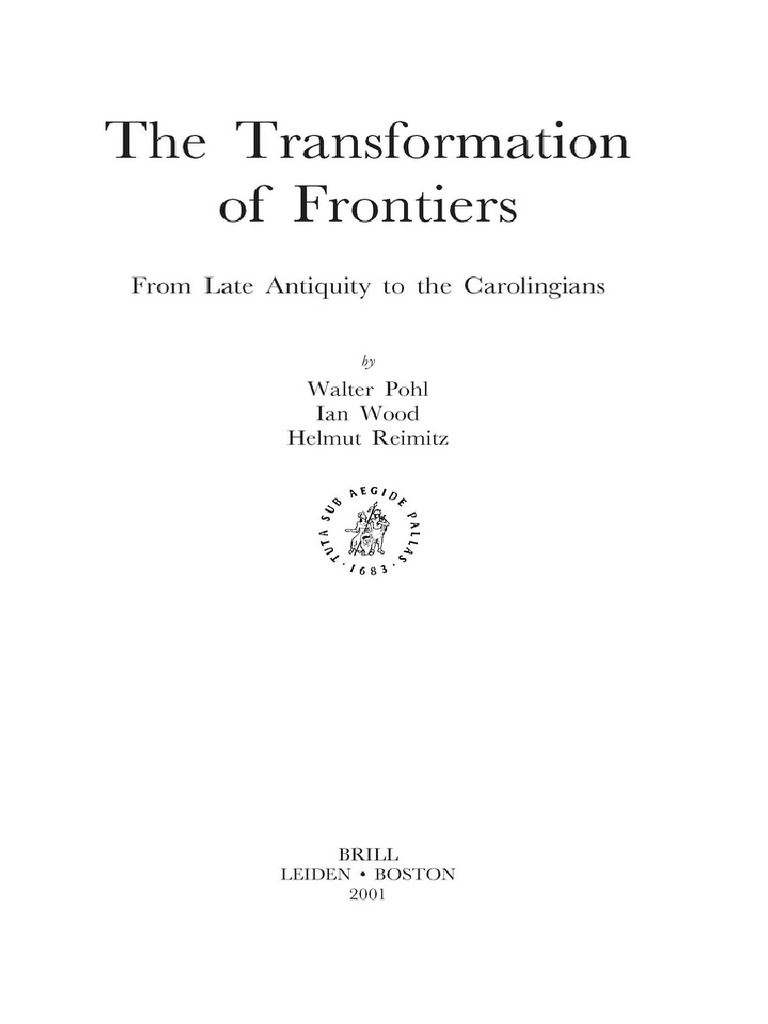(Walter Pohl, Ian Wood, Helmut Reimitz) The Transf | PDF