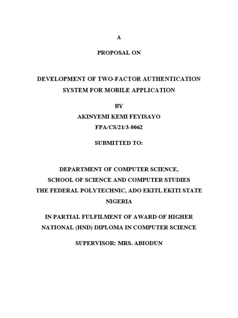 Two Authentication Pdf Authentication Password