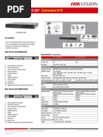 DS-8664NI-I8 - Network Video Recorders - Hikvision | PDF