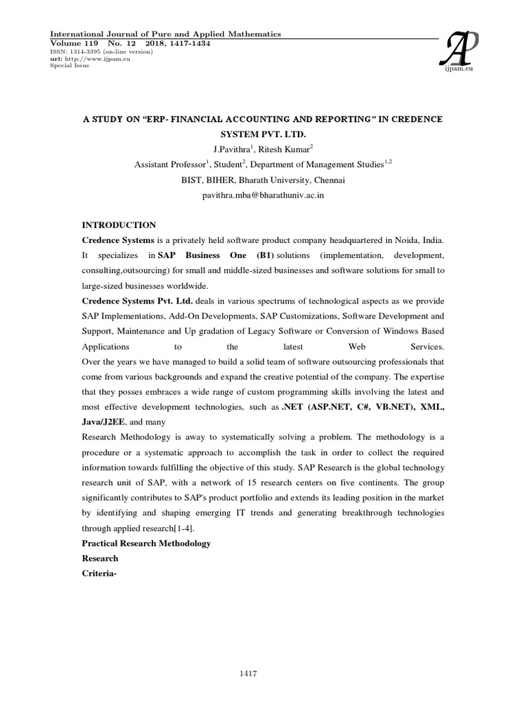 International Journal of Pure and Applied Mathematics No. 12 2018, 1417-1434 | PDF