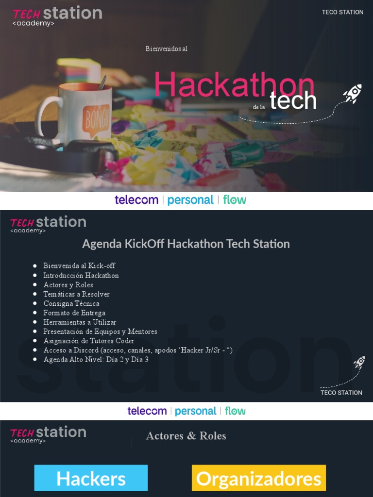 TechStation Grupos HACKATHON | PDF