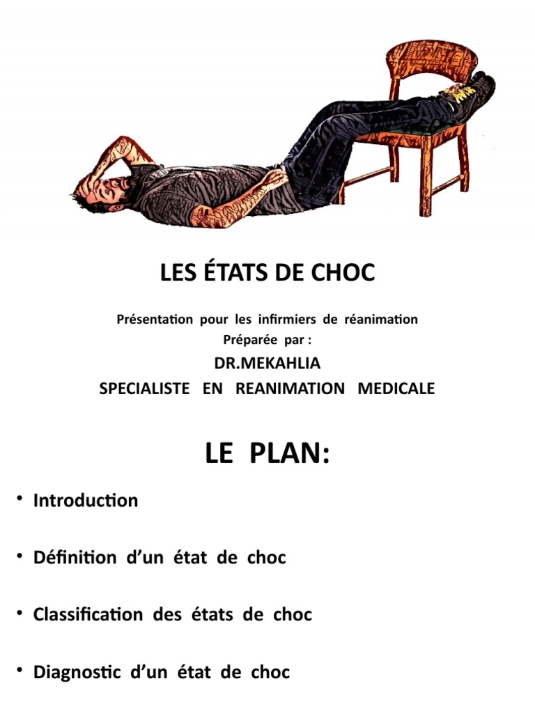 Classification et prise en charge des chocs | PDF | État de choc ...