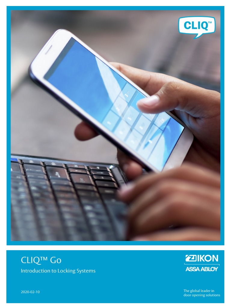 Assa Abloy Cliq | PDF | Mobile App | Installation (Computer Programs)