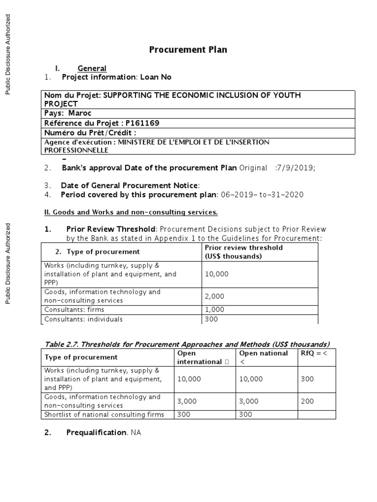 Morocco MIDDLE EAST AND NORTH AFRICA P151169 Supporting The Economic ...
