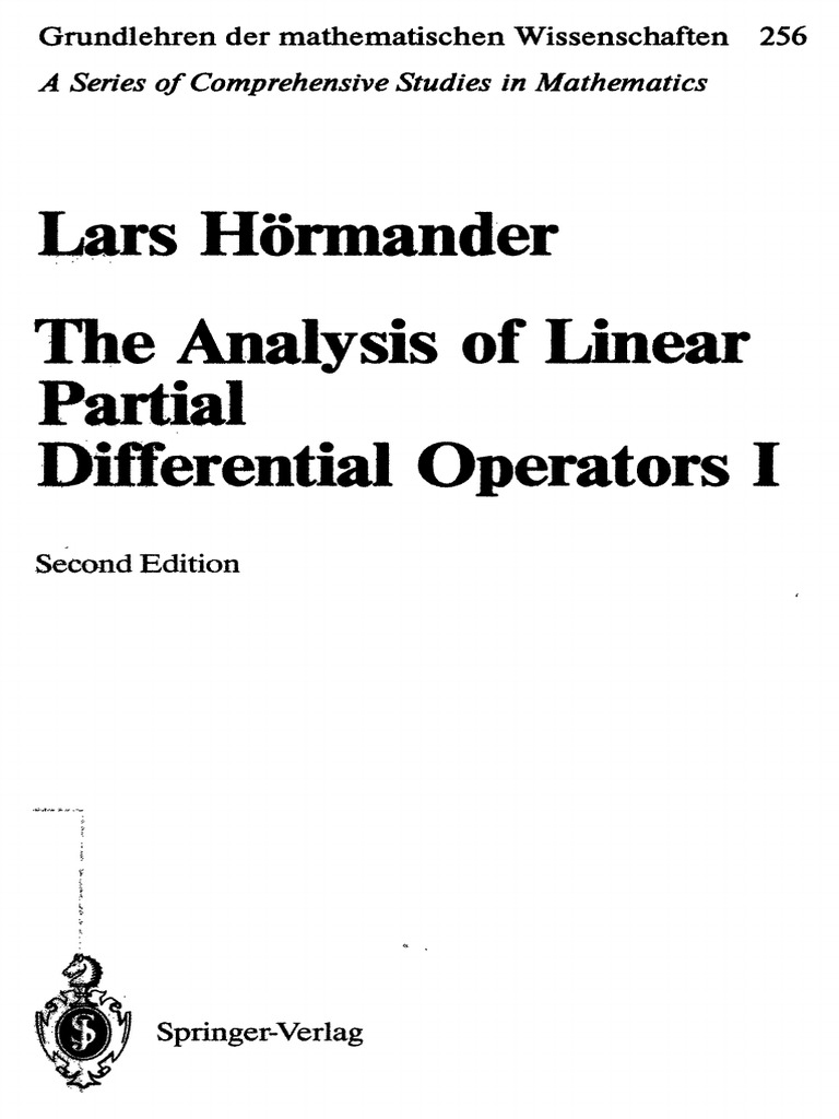 Hormander LPDOI | PDF