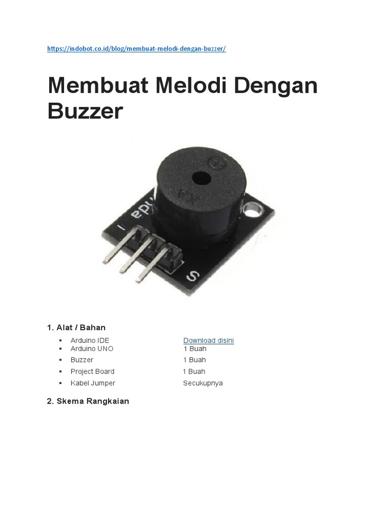 Arduino Melodi | PDF | Komputer