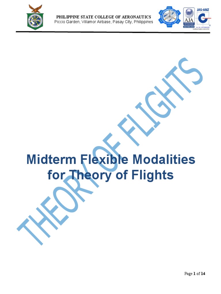 Amt 1102 Midterm Learning Module 4 | PDF | Aircraft | Motion (Physics)