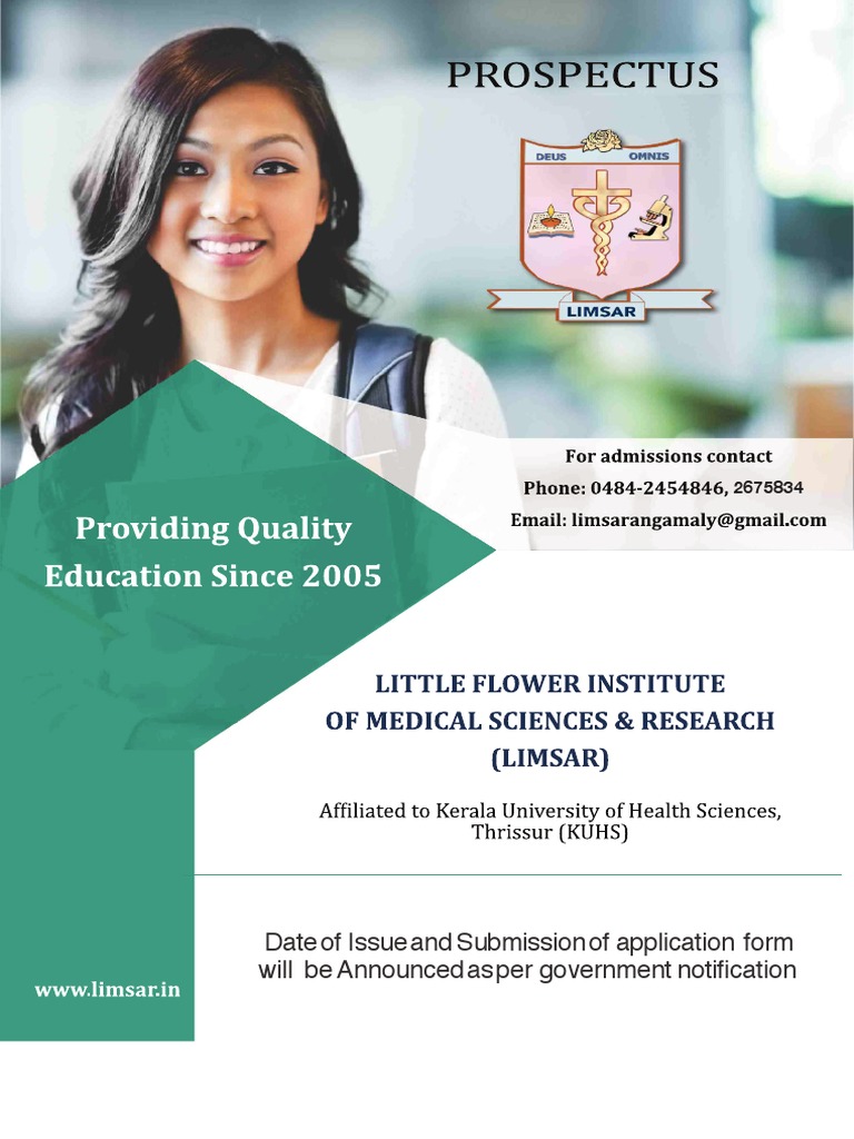 LIMSAR Prospectus 2023 | PDF