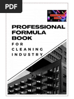 Dishwashing Liquid Formula and Procedure | PDF
