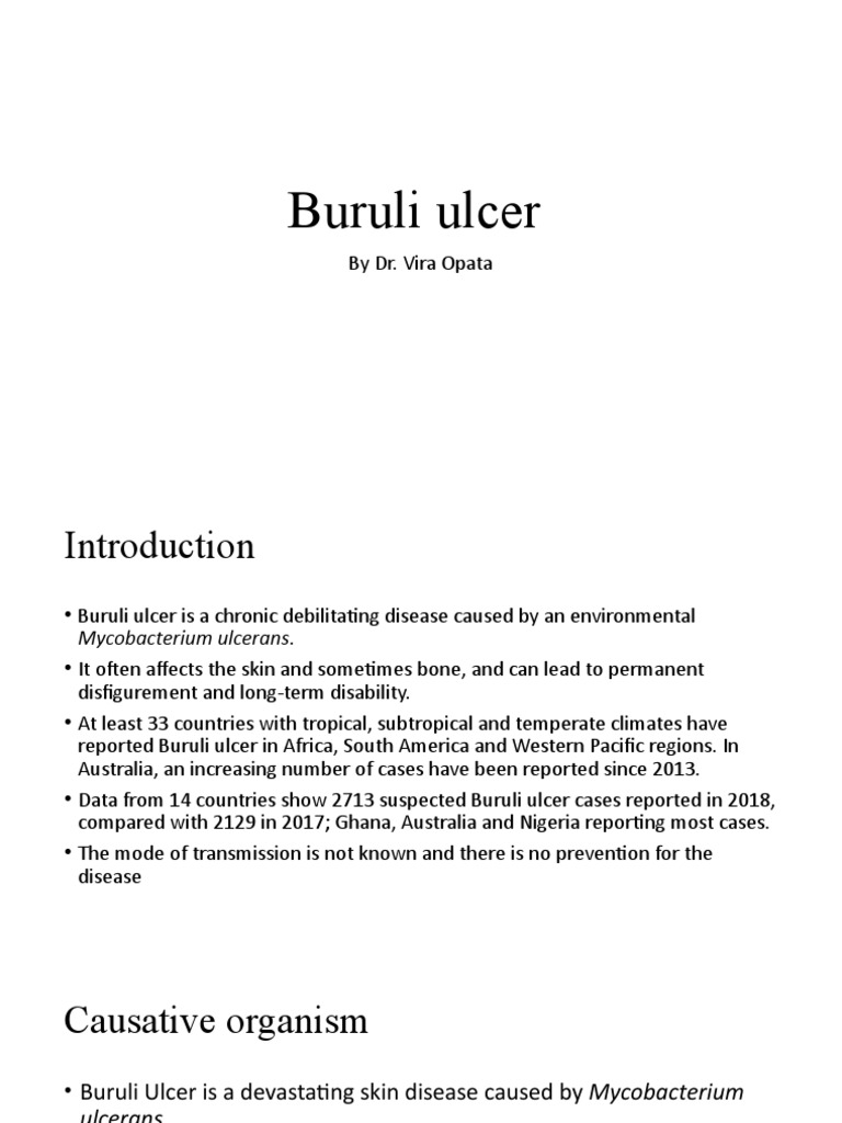 Buruli Ulcer | PDF