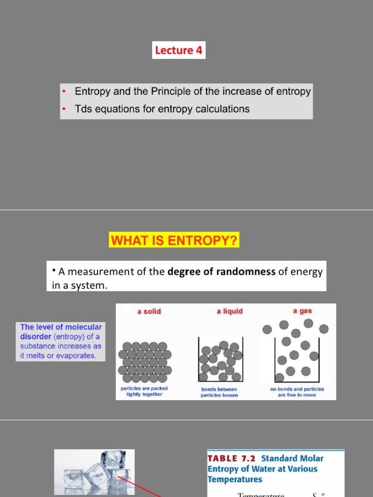 Lec 4 Entropy | PDF