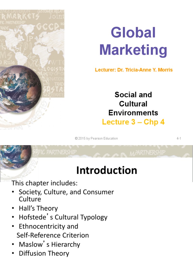 Lecture 4 Social Cultural Environments | PDF Lecture 4 Social Cultural Environments | PDF