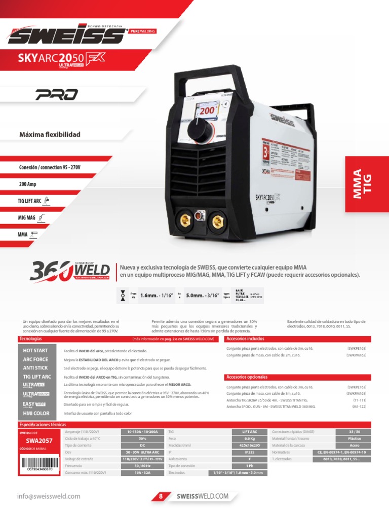 Ficha Tecnica Inversor Sweiss | Descargar gratis PDF | Bienes ...