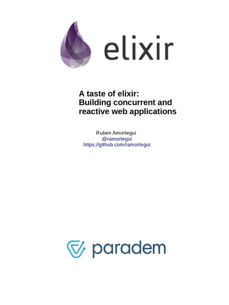 Elixir Reactive App | PDF | Web Application | World Wide Web