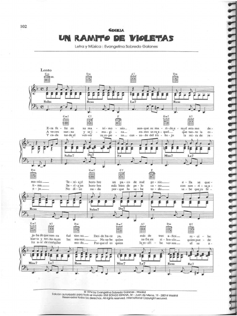 Un ramito de Violetas | PDF