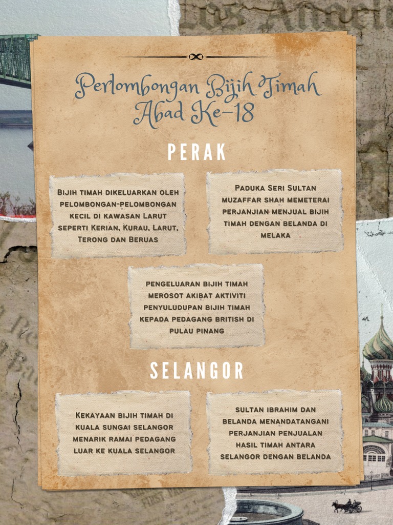 Perlombongan Bijih Timah Abad Ke-18 | PDF