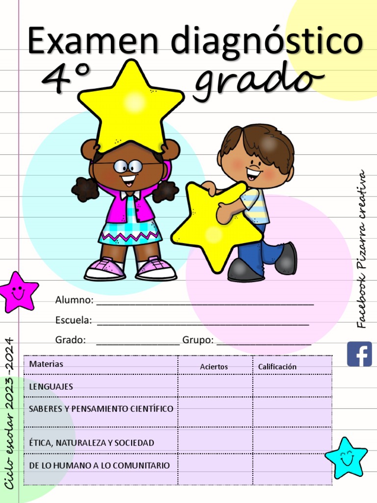 EXAMEN-DIAGNOSTICO-PARA-4°GRADO | PDF