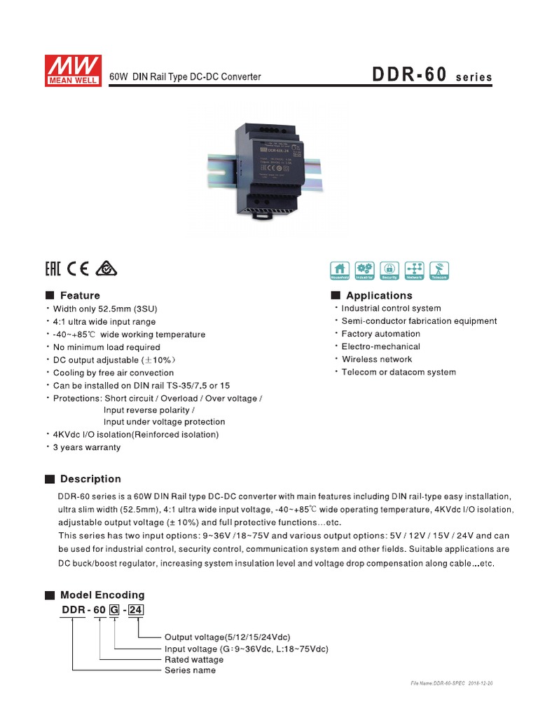 DDR 60G 24 | PDF