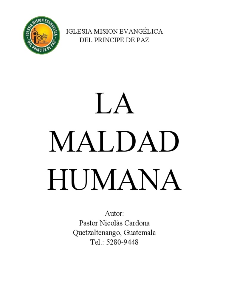 La Maldad Humana | PDF