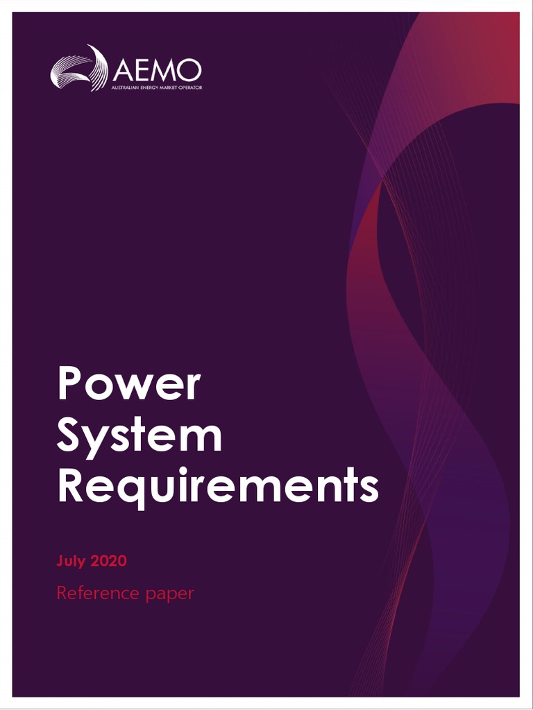 Power System Requirements | PDF | Distributed Generation | Electrical Grid
