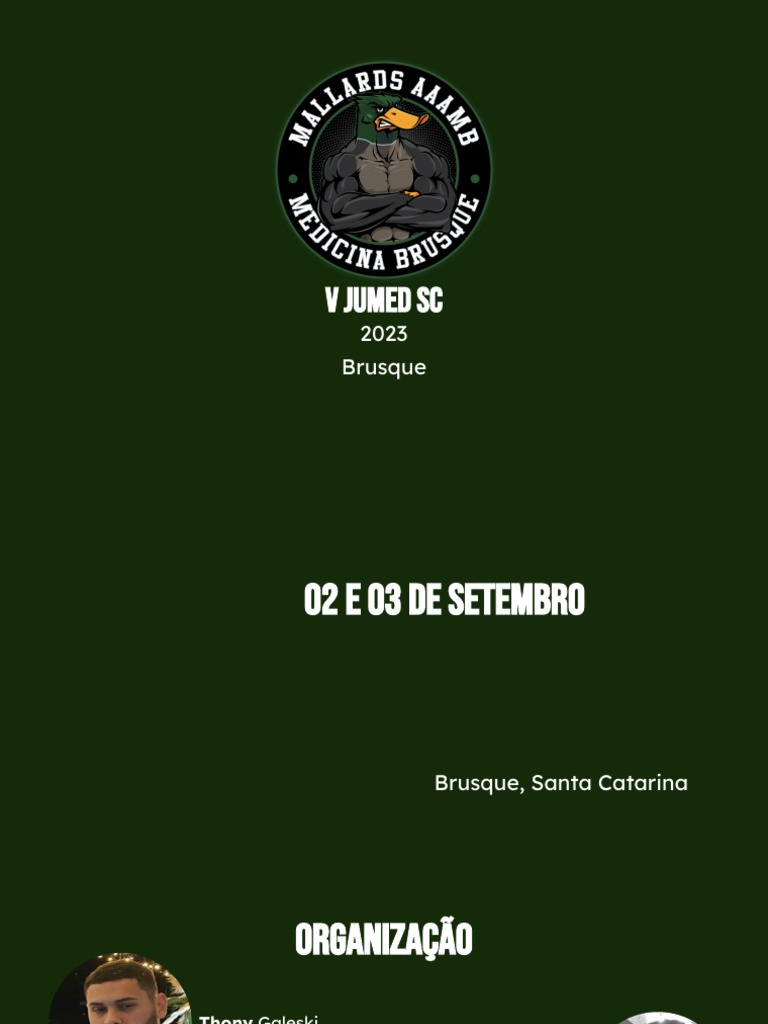 V JUMED 2023: Jogos Universitários em Brusque | PDF | Esportes ...