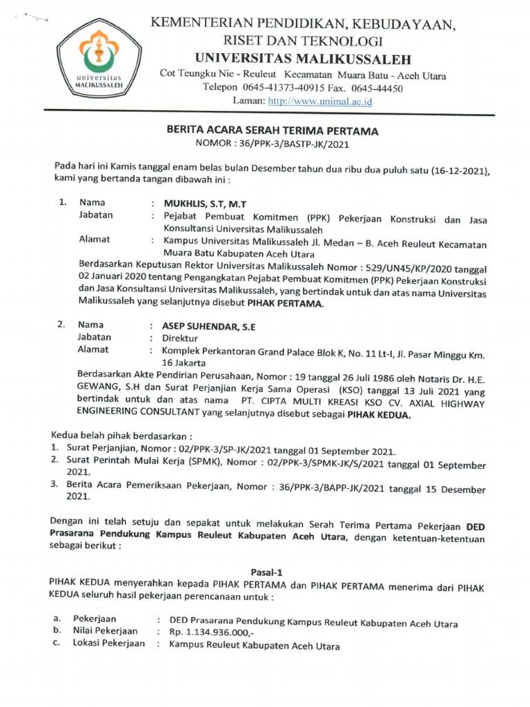 Bast (Ded Gedung Kampus Reuleut A. Utara) | PDF