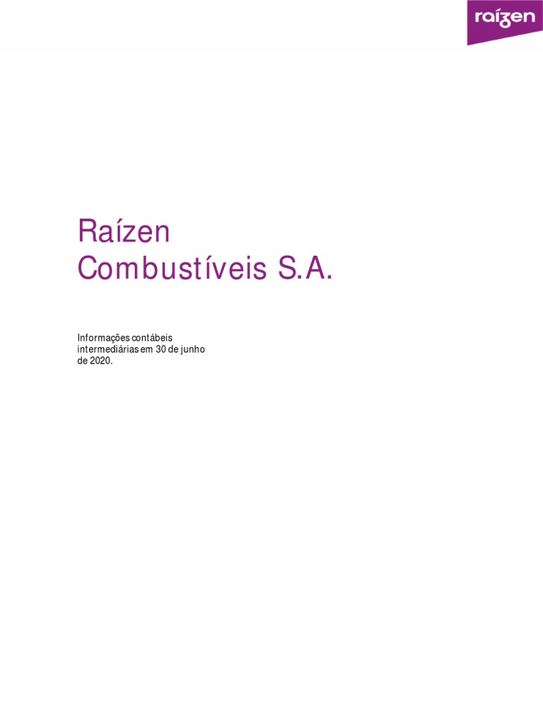 Raizen Combustiveis Itr 1t21 | PDF | Contabilidade | Capital próprio ...
