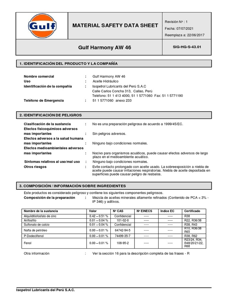 05 Gulf Harmony AW 46 | PDF