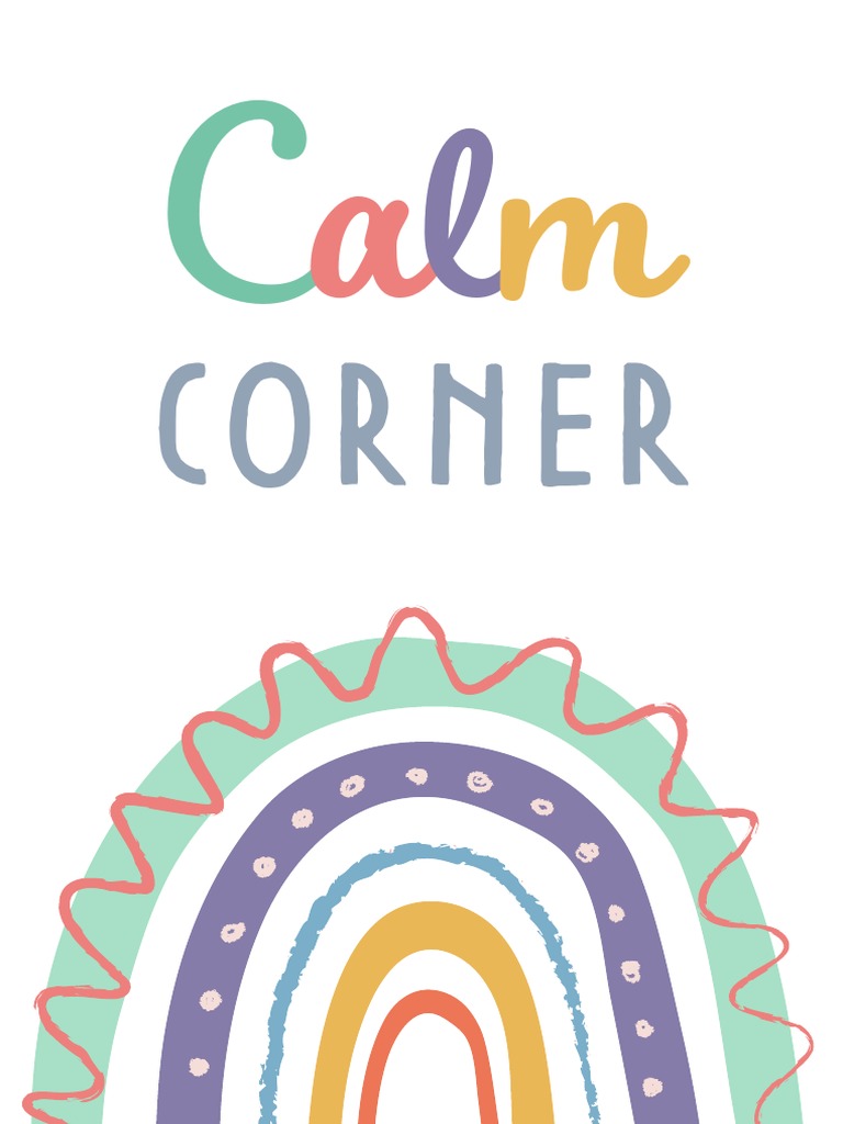 Calm Corner Poster | PDF
