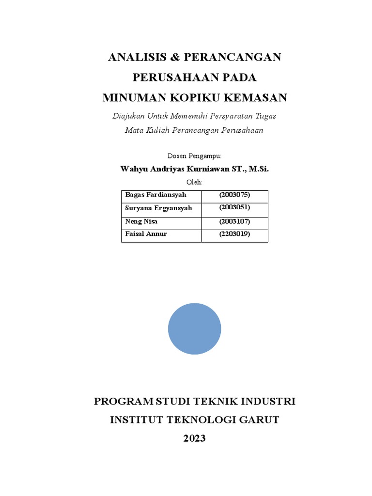 K7 - Minuman Kopi | PDF