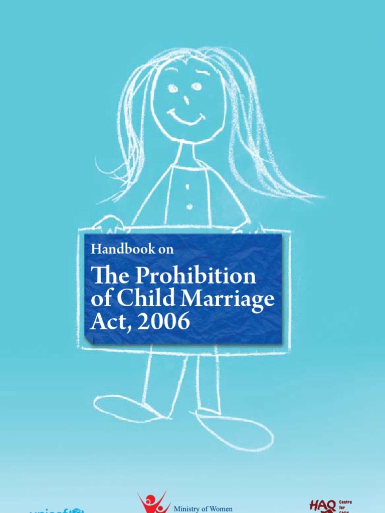 Child Marriage Handbook | PDF