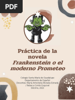 FRankenstein Actividades Comprensión Lectora | PDF | Frankenstein