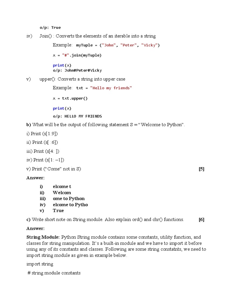 PPS Paper Solution (2) - Rearranged | PDF