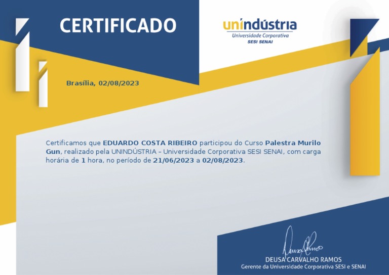 10 Anos Unindústria Palestra Murilo Gun | PDF