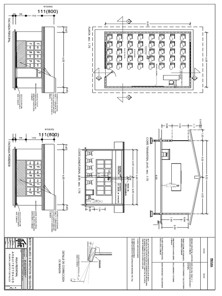 A-1 Aula 6x8 Primaria | PDF