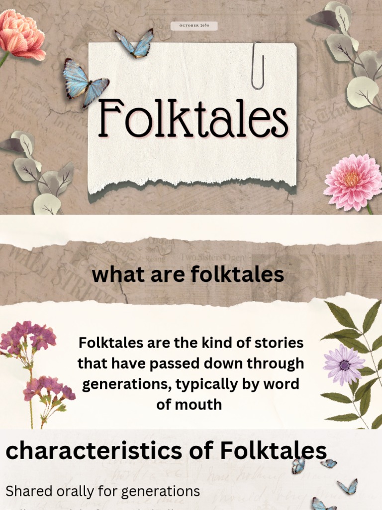 Understanding Folktales: Types and Morals | PDF | Folklore | Narrative