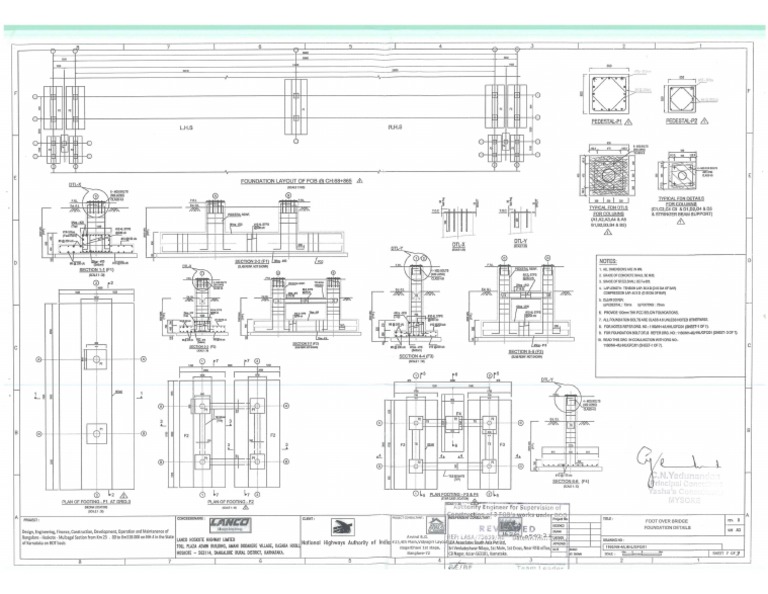 Foundation Drawing FOB (1) | PDF