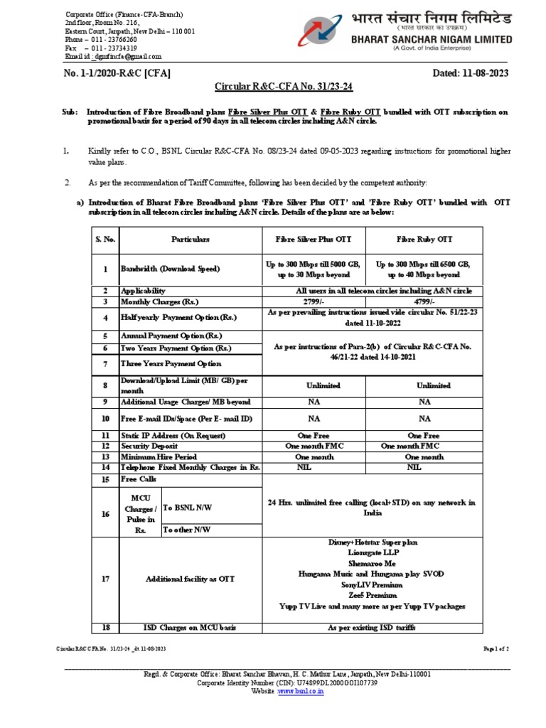Circular No 31 - 23-24 | PDF