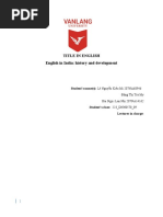 Understanding Hinglish: Definition & Examples | PDF | English Language ...