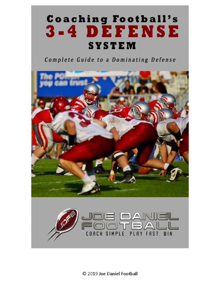 Coaching Football's 3-4 Defense Ebook (JDFB) | PDF