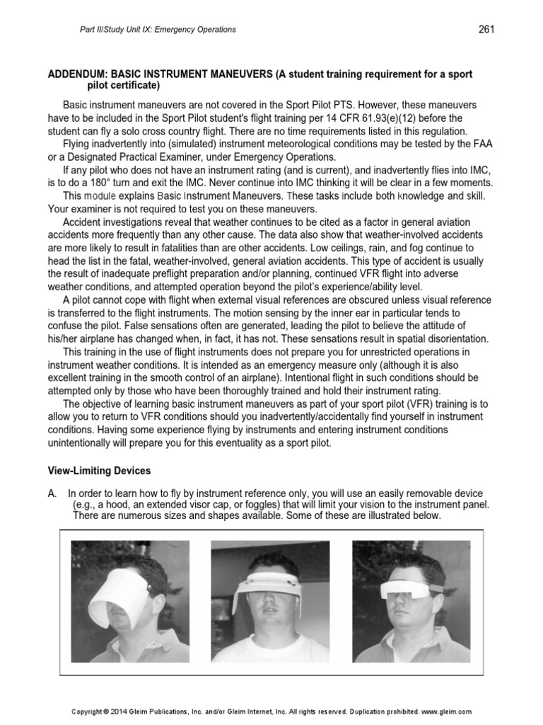 Basic Instrument Flying | PDF