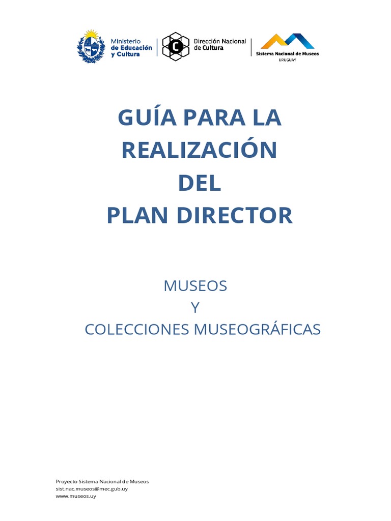 Gua Plan Director SNM 2 | PDF | Museo | Planificación