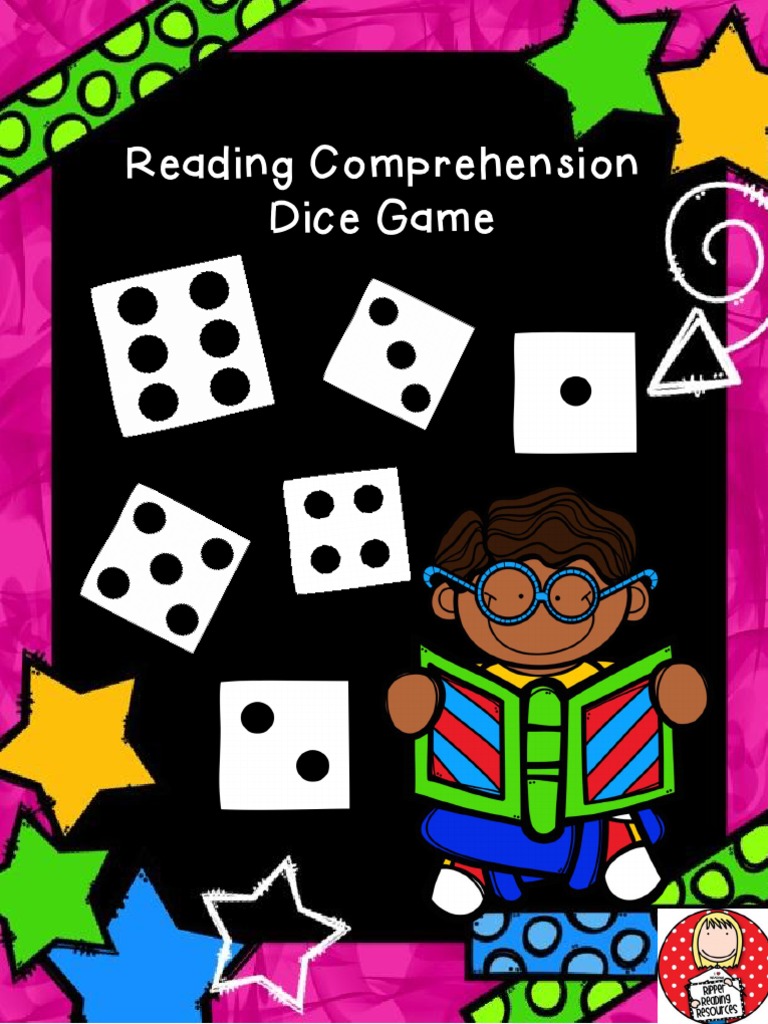 Reading Comprehension Dice Game | PDF