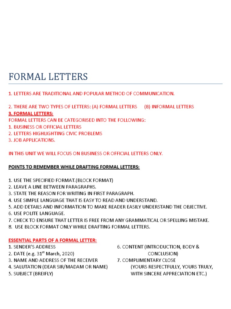 Formal Letters, Circulars and Memos | PDF | Courier