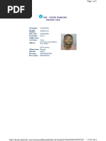 Sambal Card Form | PDF