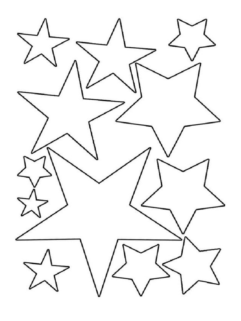 Molde Estrellas | PDF