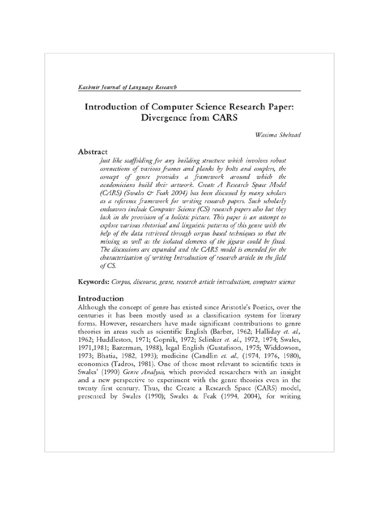 Computer Research | PDF