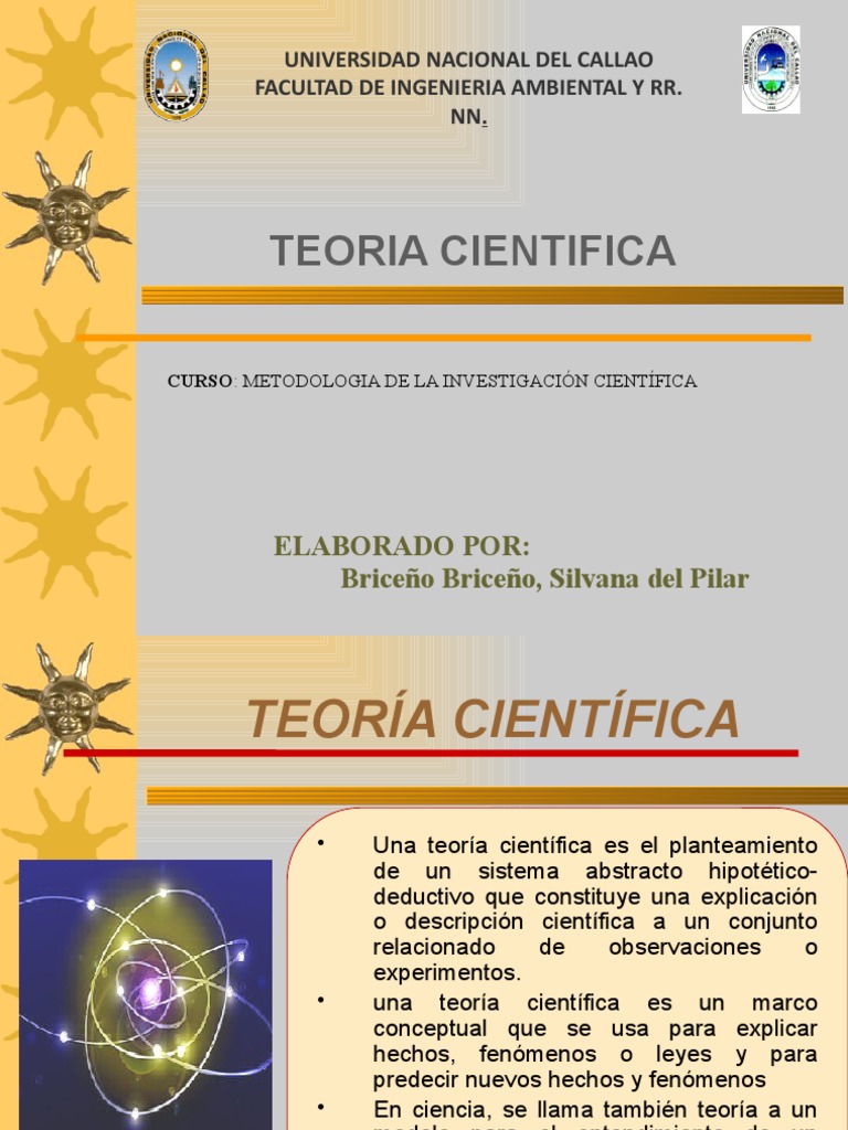 Teoria Cientifica | PDF
