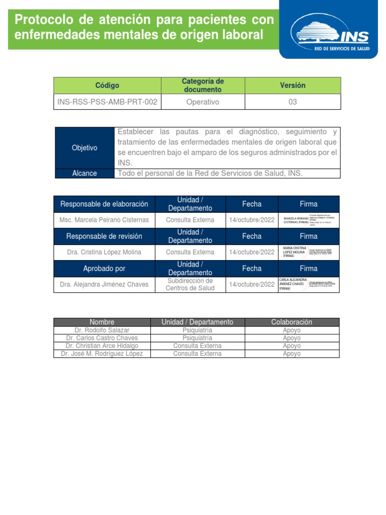 INS-RSS-PSS-AMB-PRT-002 Protocolo de Atención para Pacientes Con ...